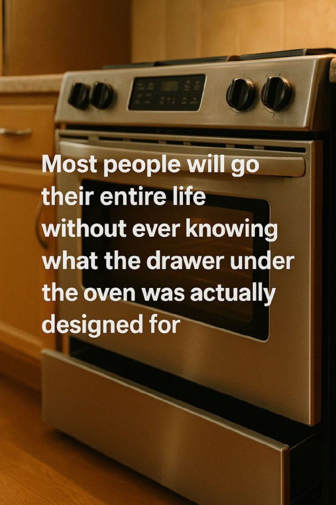 What That Drawer Under Your Oven Is Really For—and How to Use It Right ...