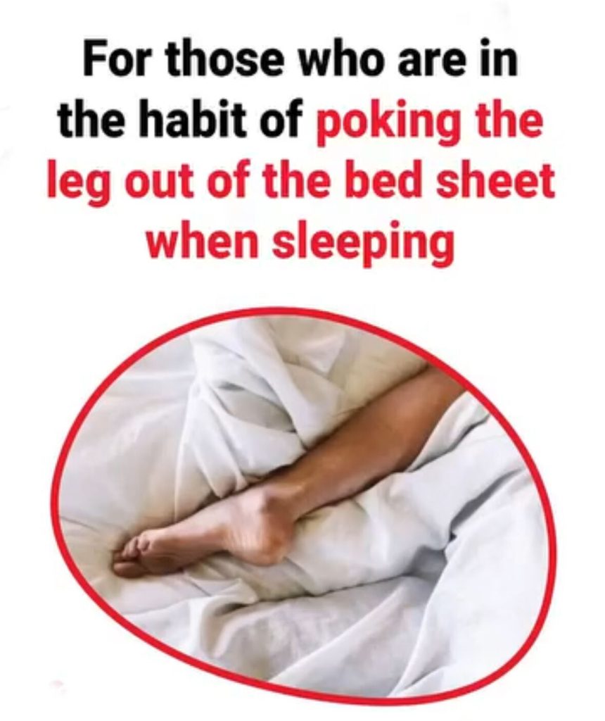 Why Sleeping With One Leg Outside the Blanket May Help You Rest Better ...